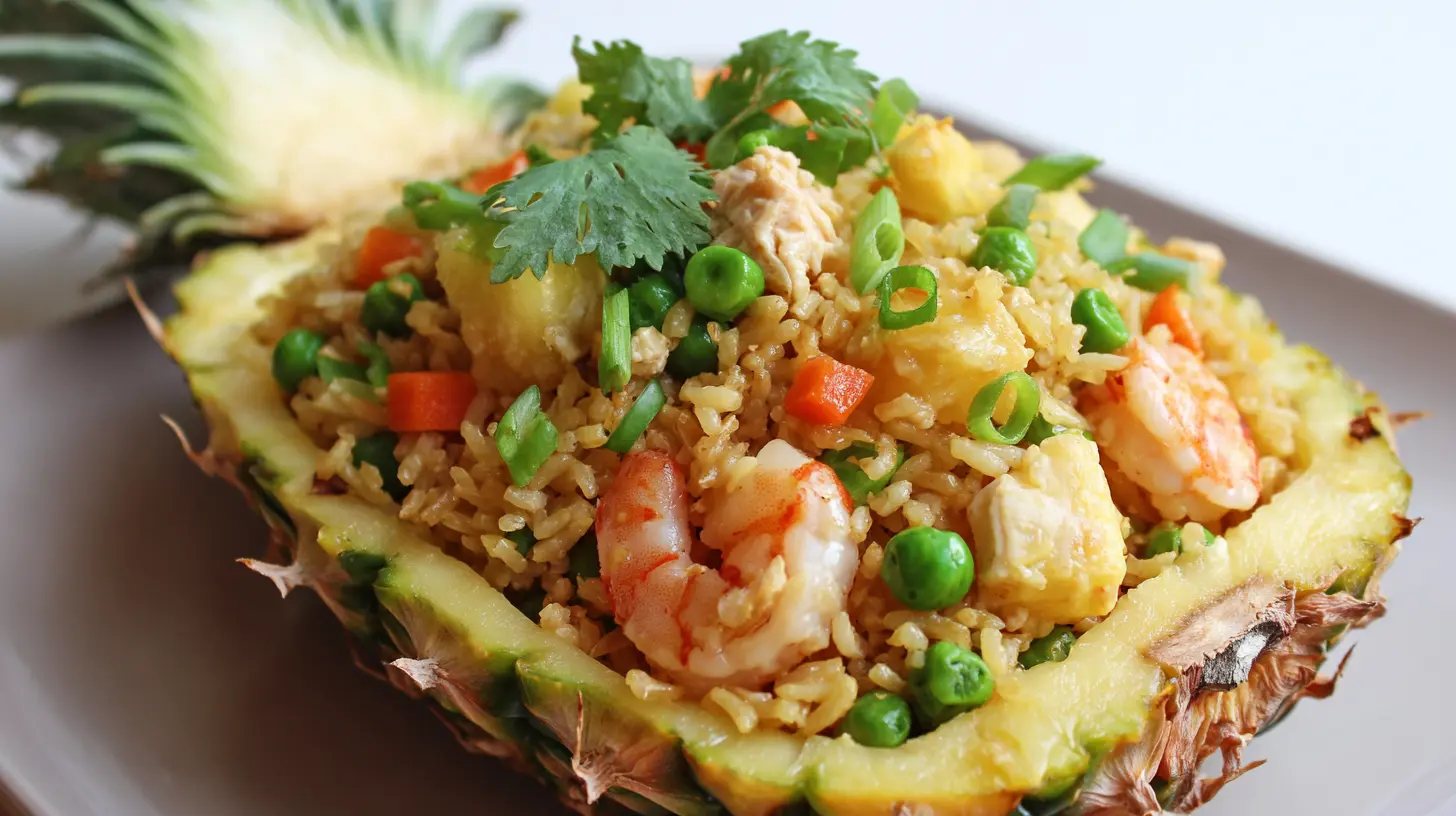 Pineapple Fried Rice Recipe | Easy Tropical Dish in 2025