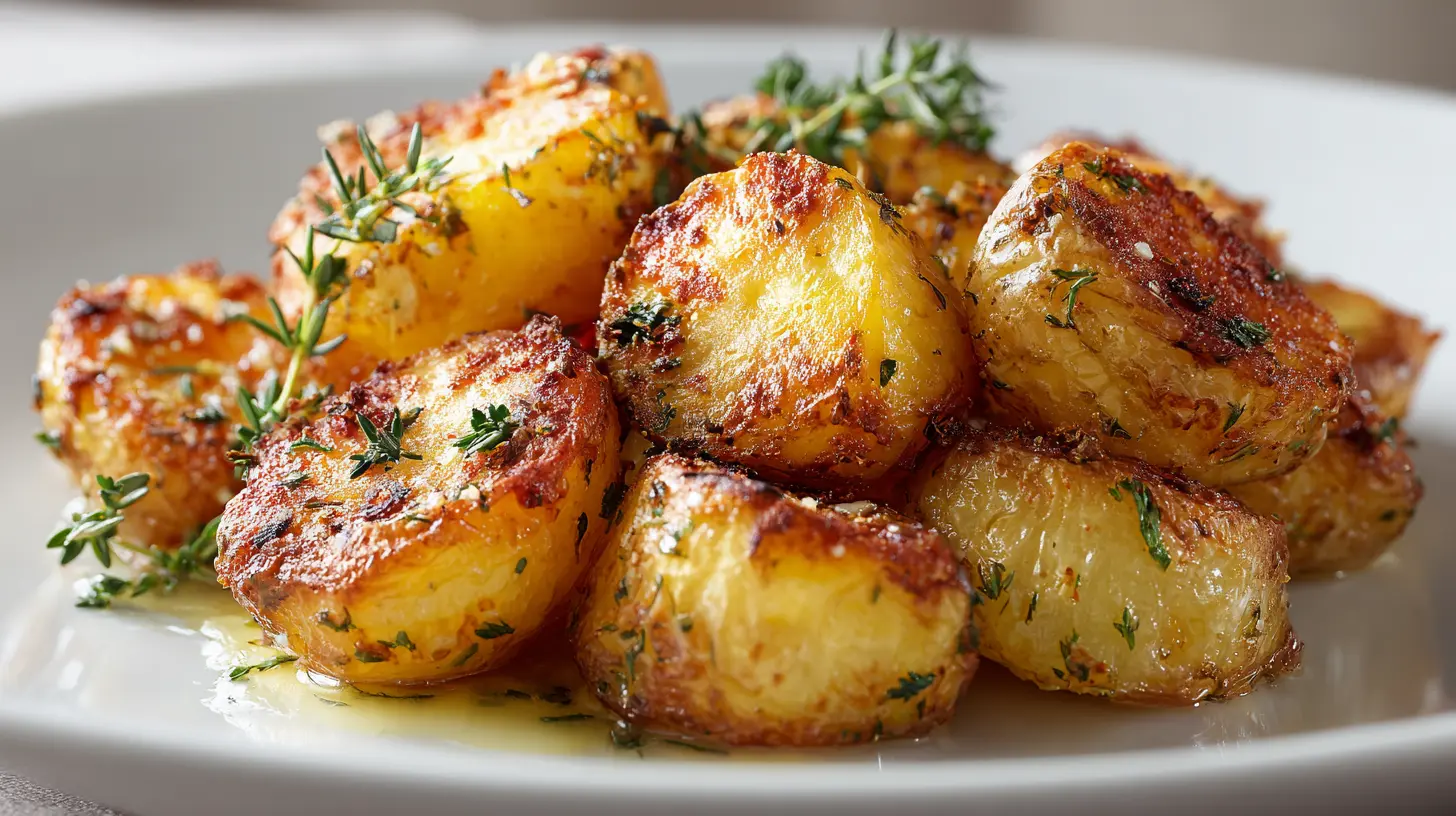Oven Roasted Potatoes Recipe - Crispy Golden Perfection