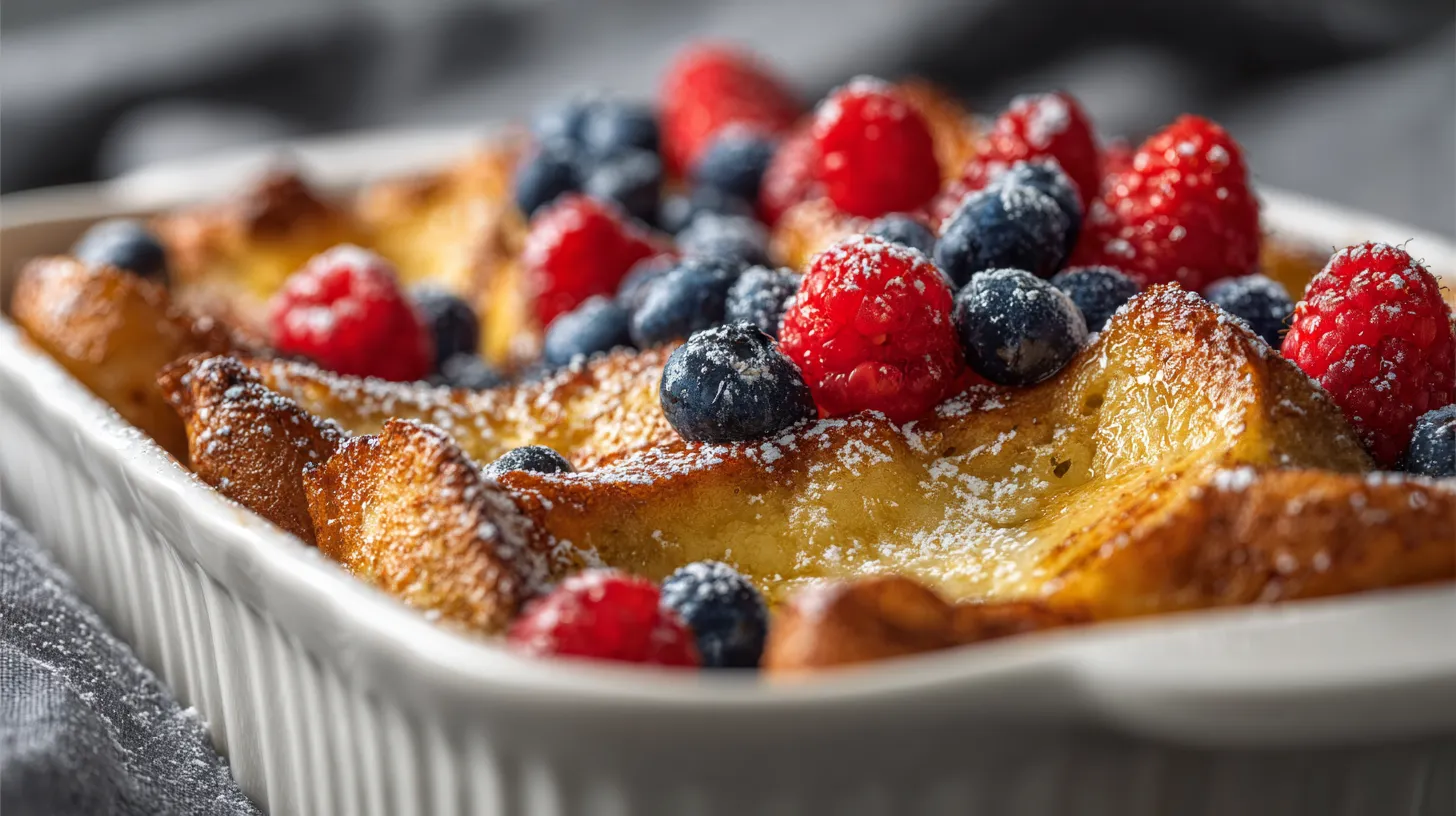 Baked French Toast Recipe - Easy French Toast Bake