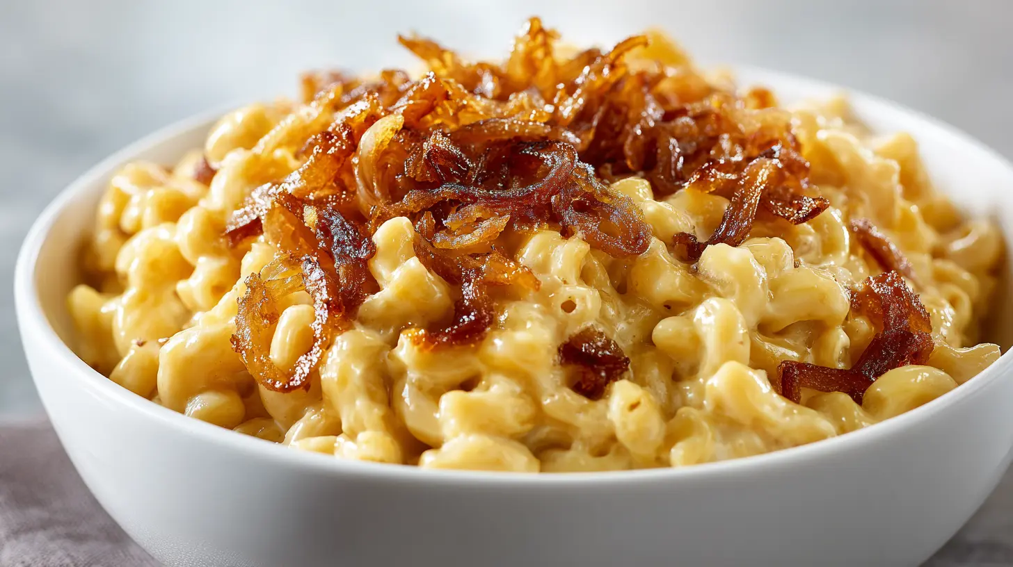 French Onion Mac and Cheese Recipe - Creamy Comfort Food