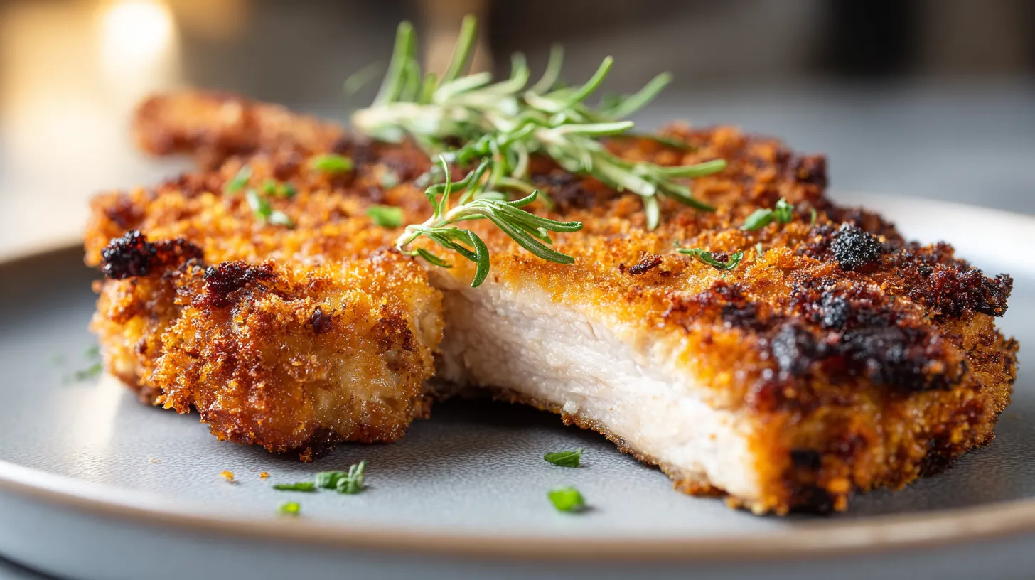 Fried Pork Chops Recipe - Juicy Crispy Pork Chops