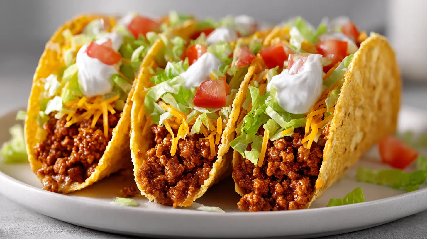 Ground Beef Tacos Recipe - Easy Mexican Taco Dinner