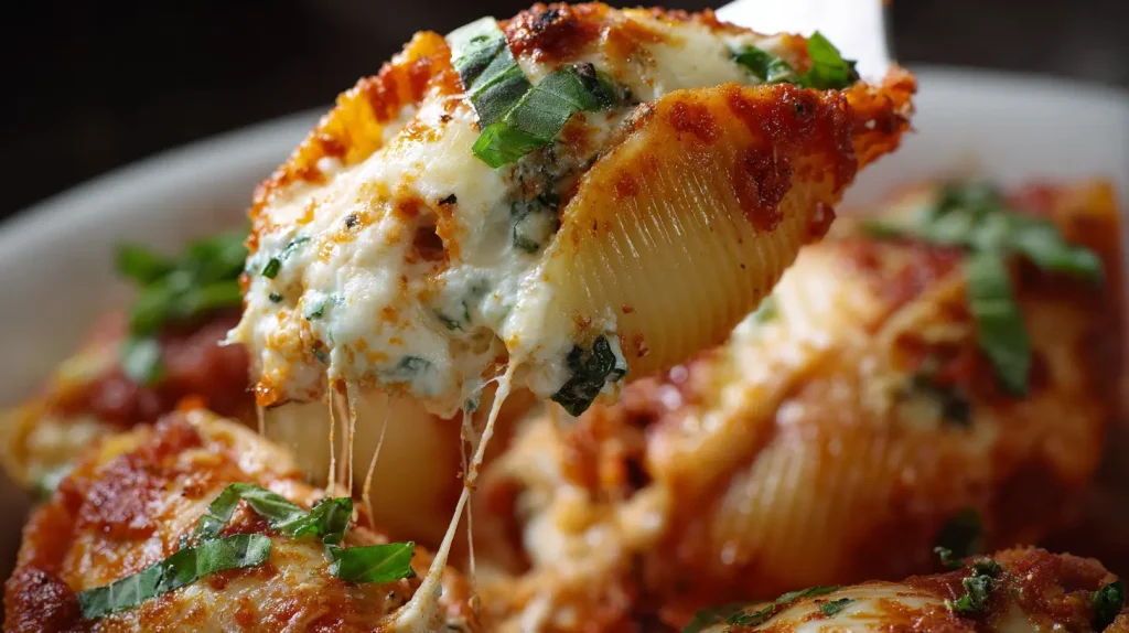 Ricotta Stuffed Shells - Easy Weeknight Italian Dinner