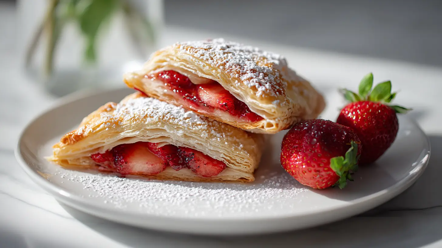 Strawberry Puff Pastry Recipe - Easy Fruit-Filled Pastries