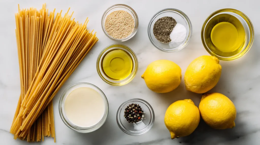 Lemon Pasta Recipe - Easy Weeknight Pasta Dinner