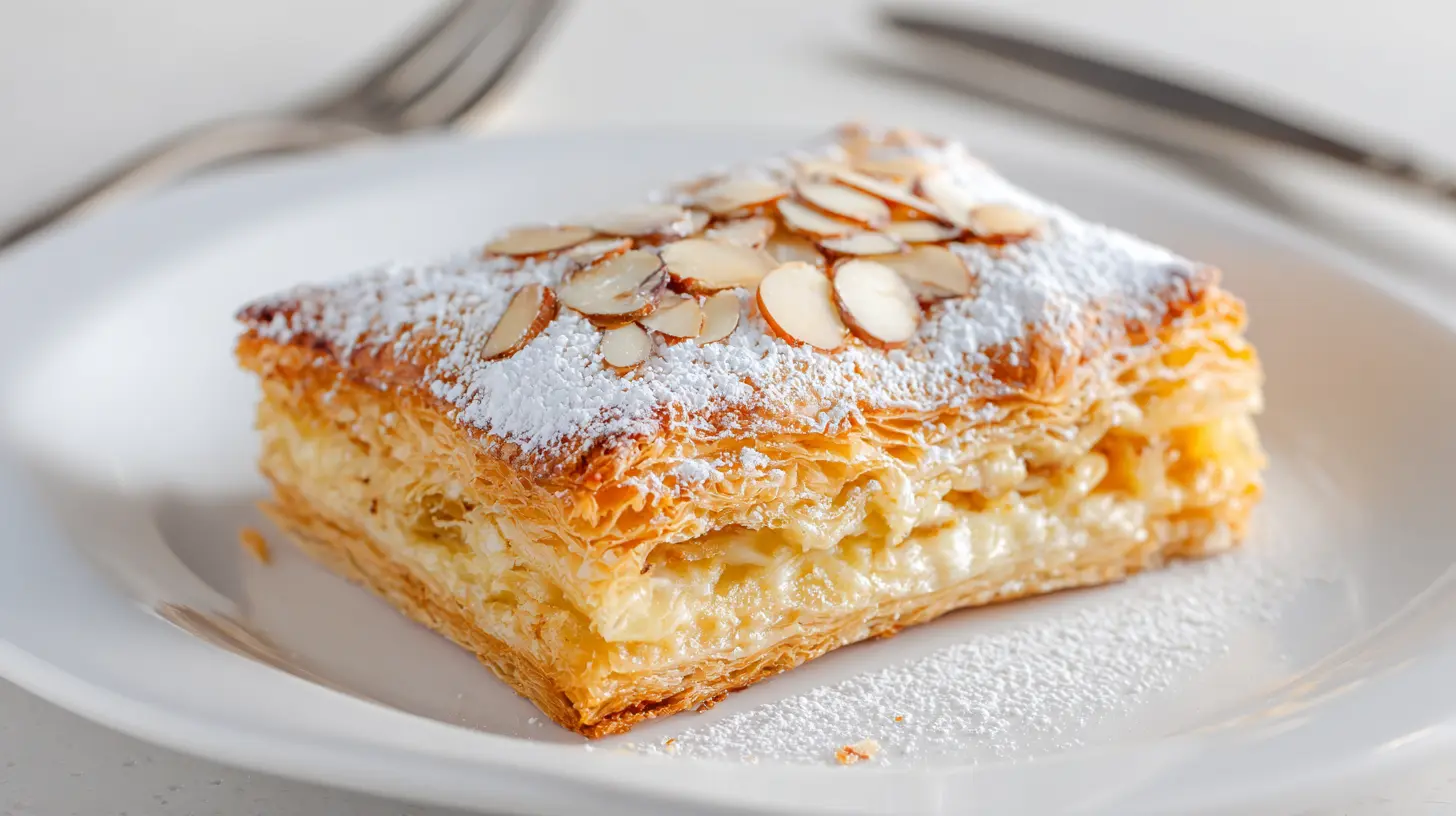 Almond Puff Pastry Recipe - Easy Bakery Style Dessert