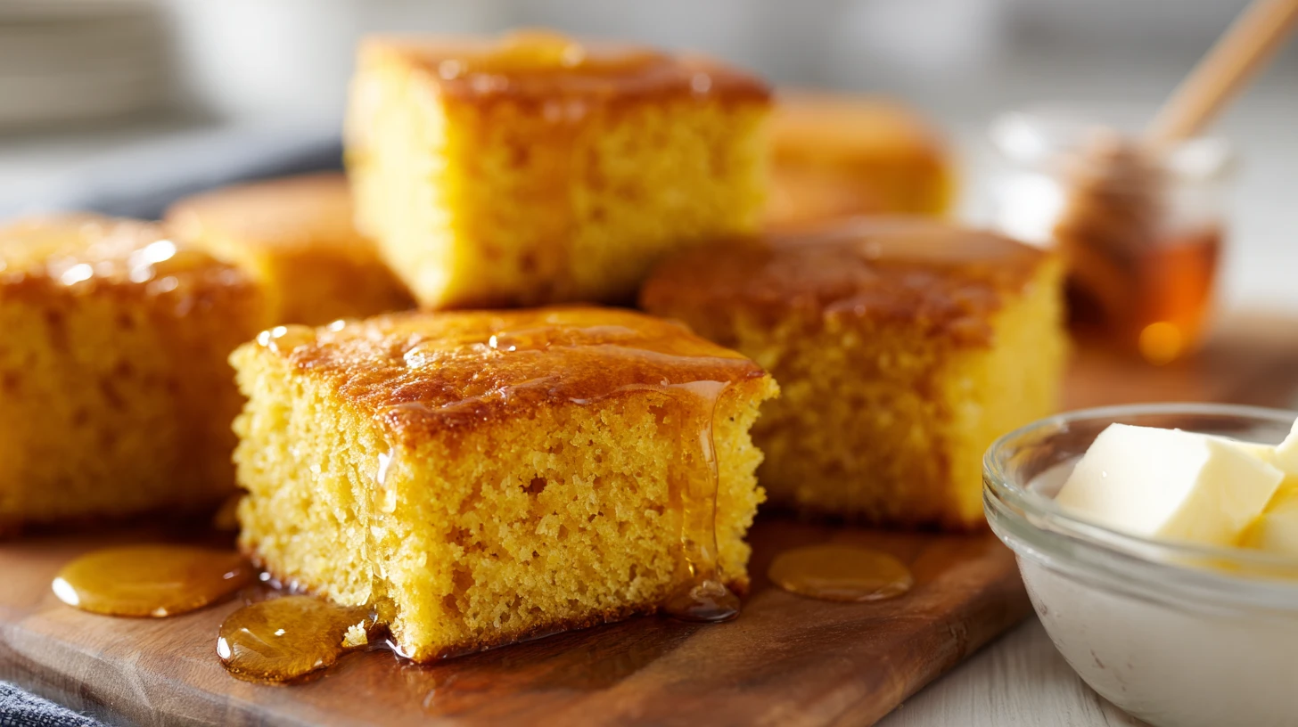 Moist Honey Cornbread Recipe - Classic Southern Flavor