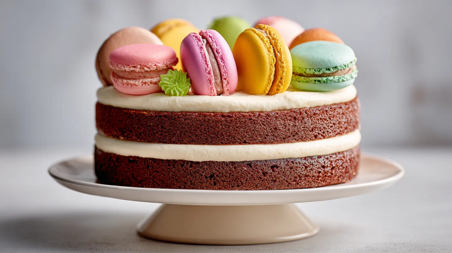 Stunning Macarons Cake Recipe for Celebrations & Birthdays