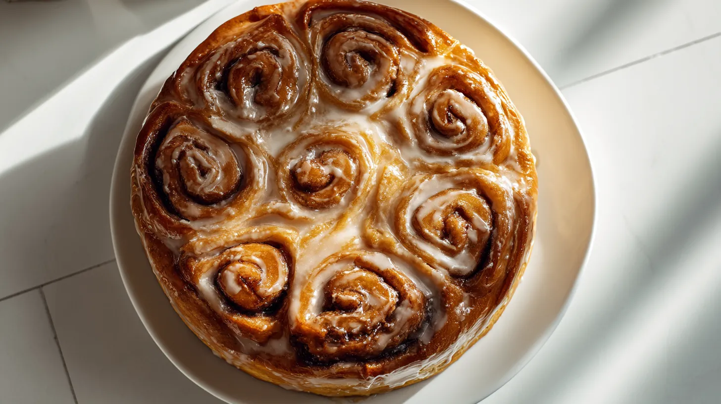 Delicious Cinnamon Roll Honey Bun Cheesecake