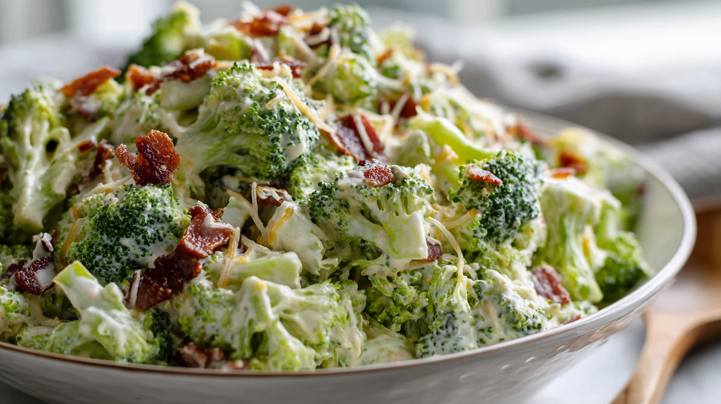 Amish Broccoli Salad - Simple, Perfect & Creamy Salad