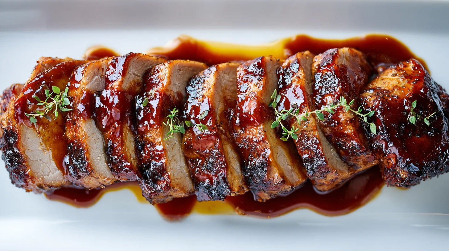 BBQ Pork Loin Crock Pot Recipe - Tender & Juicy
