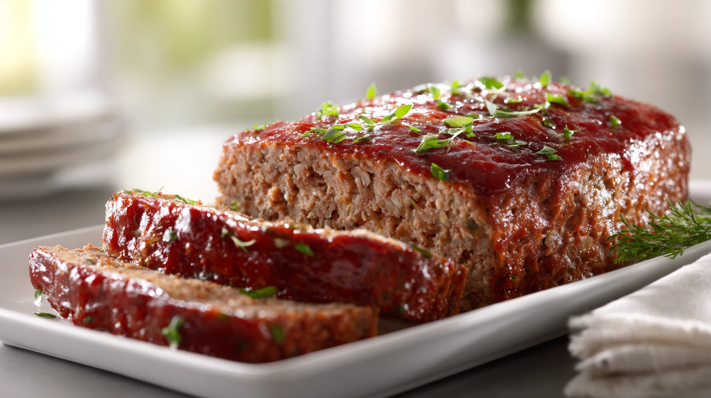 Easy Meatloaf with Oatmeal Recipe - Perfect for Family Dinner