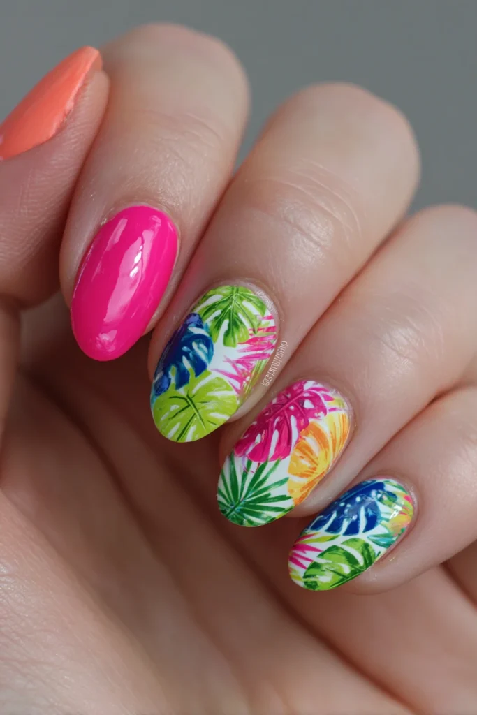 10 Dark Summer Nails Ideas